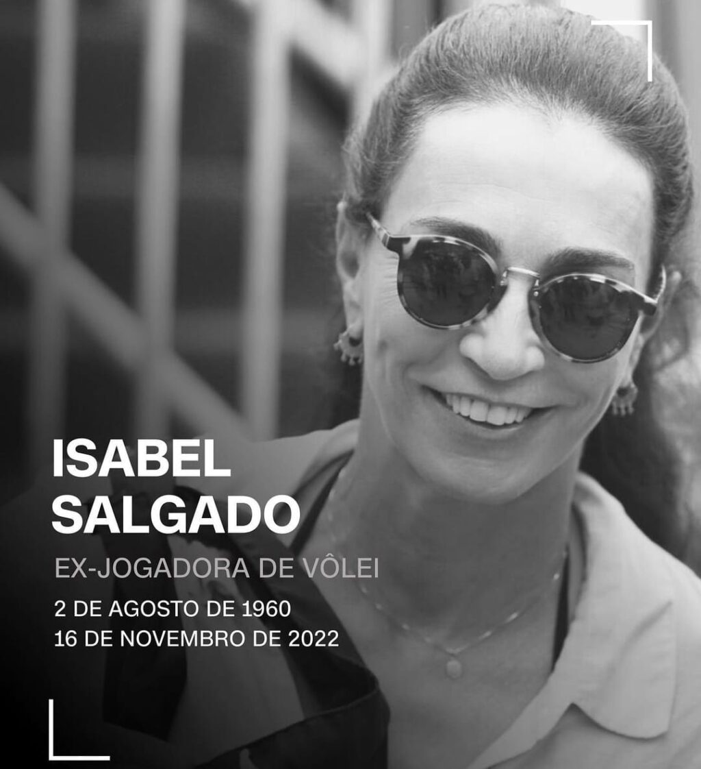 Morreu nesta quarta-feira (16), aos 62 anos, a ex-atleta Isabel Salgado ...